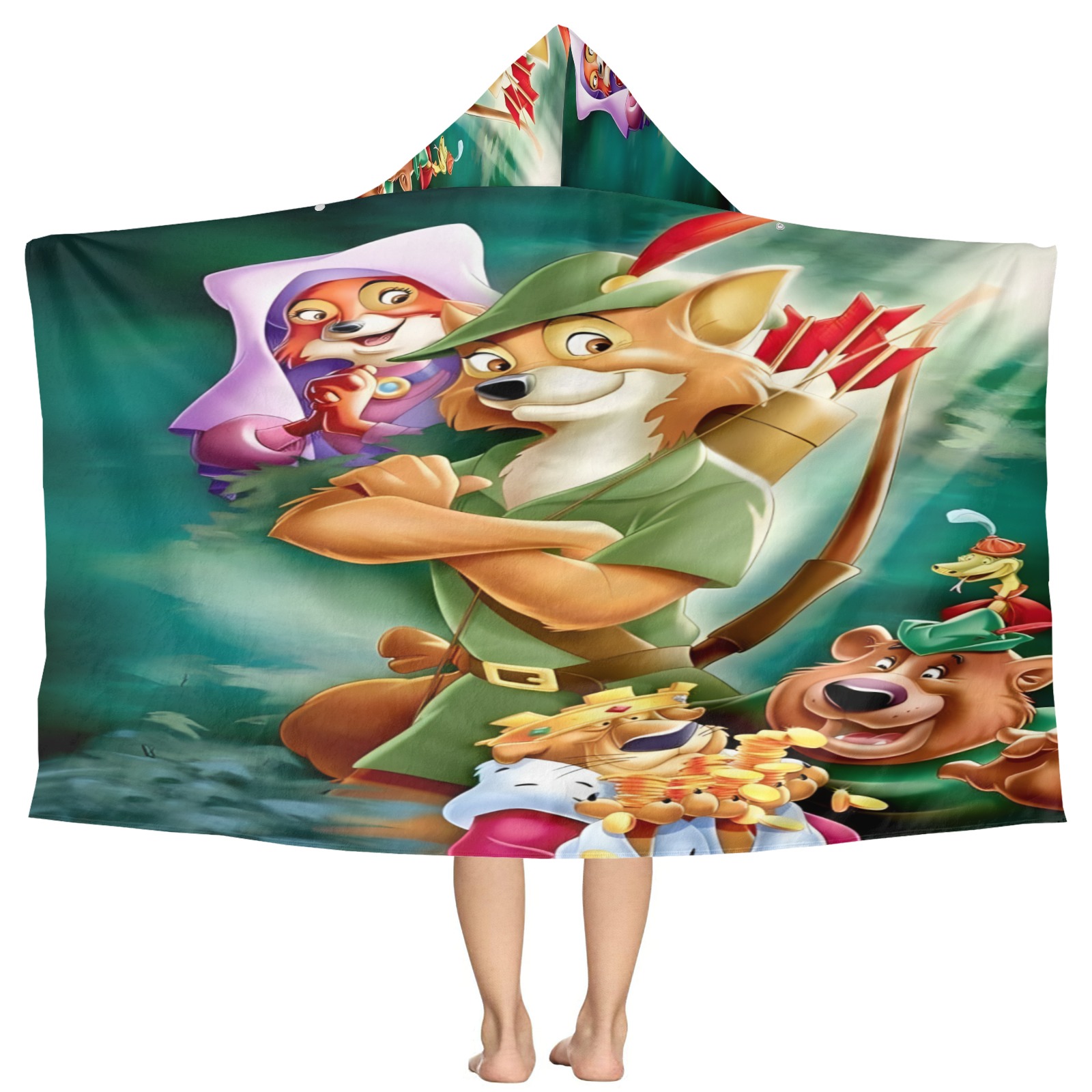 Robin Hood beach Cape Towel: A versatile, soft, and absorbent accessory ...