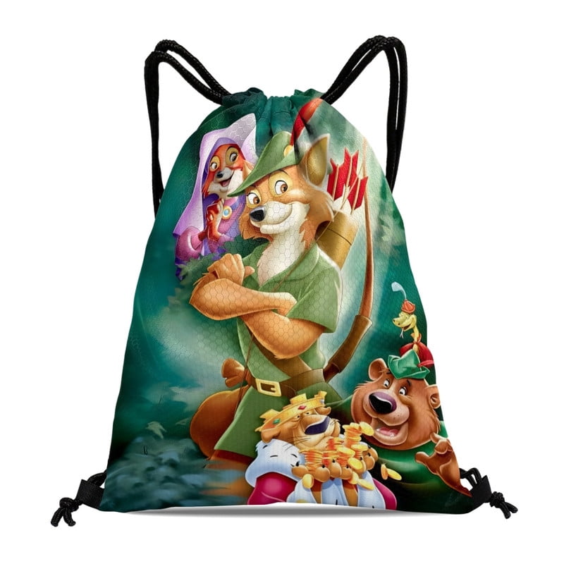 Robin Hood canvas Tote Bag for Women Aesthetic Cute Cat Shopping ...