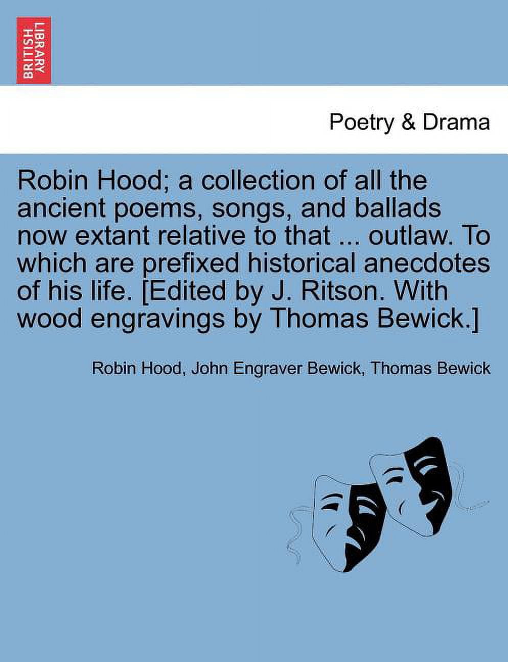 Robin Hood; a collection of all the ancient poems, songs, and ballads ...