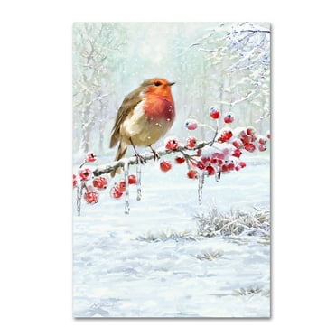 Trademark Fine Art 'Folk Bear' Canvas Art by Robin Betterley - Walmart.com