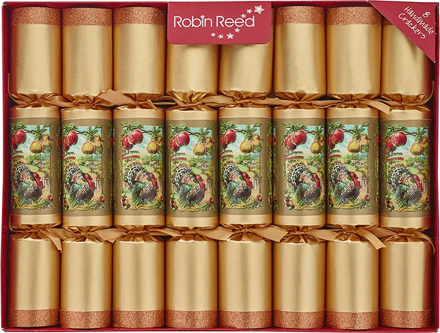 Robin Reed 8-Piece Thanksgiving Crackers 51707 - Holiday Assortment ...