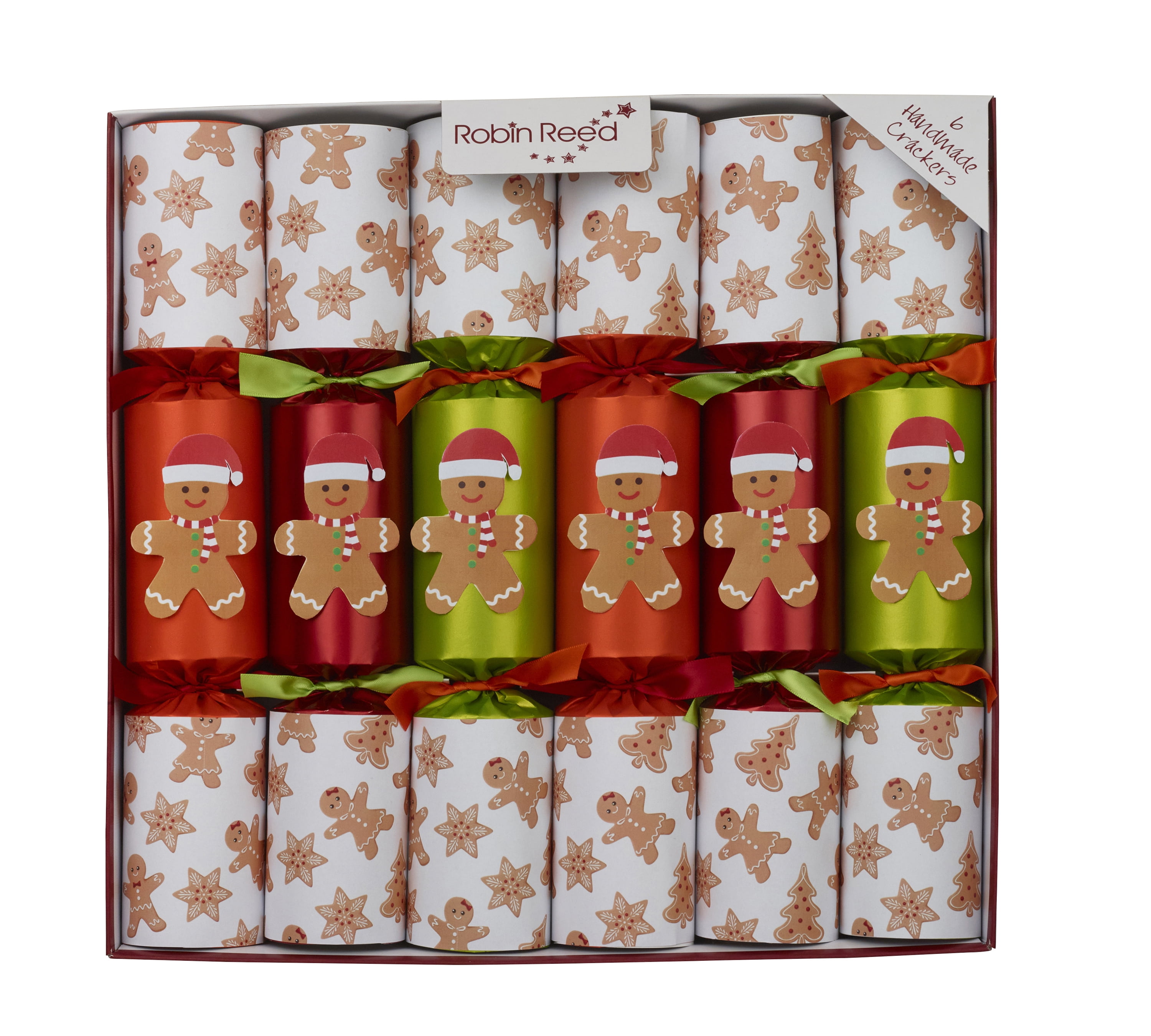 Robin Reed Racing Gingerbread Party Crackers - Walmart.com