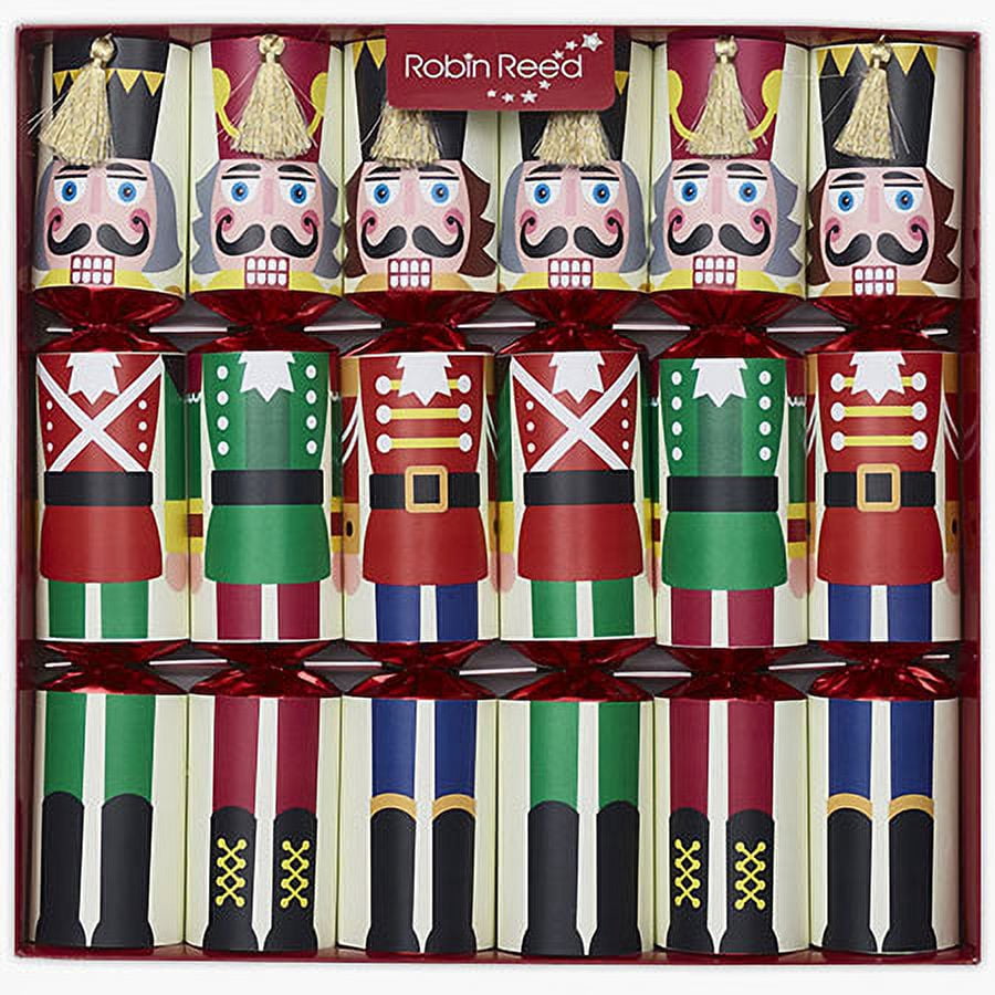Robin Reed Racing Nutcracker Party Crackers, 6 Pack with Wind-Up ...