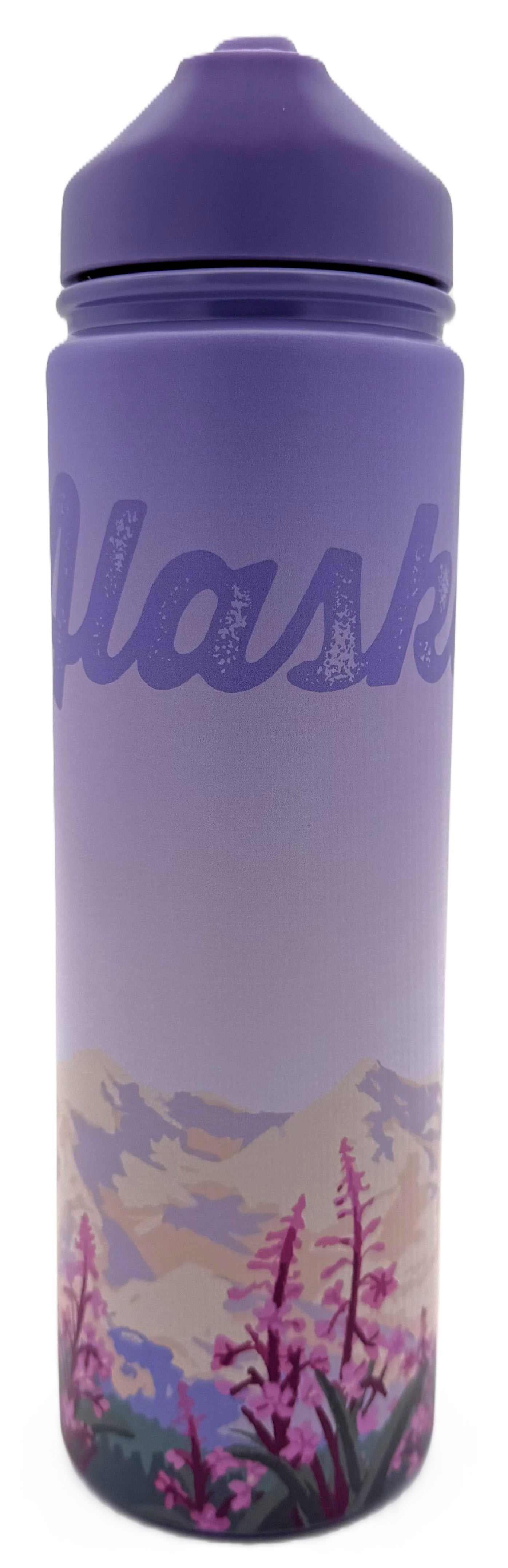 Robin Ruth Fireweed Water Bottle 20oz - Walmart.com