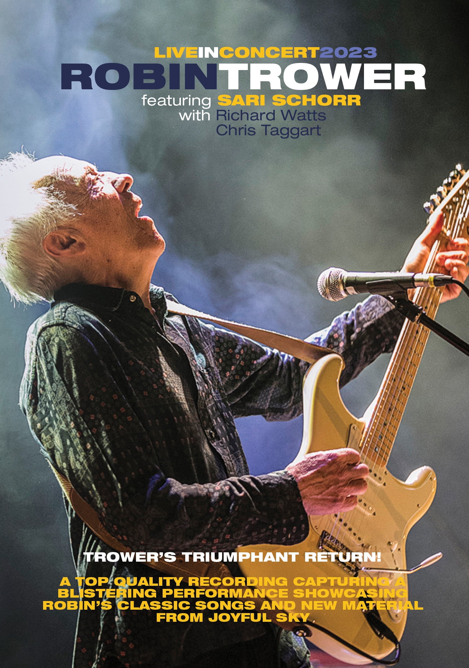 Robin Trower In Concert With Sari Schorr - Walmart.com