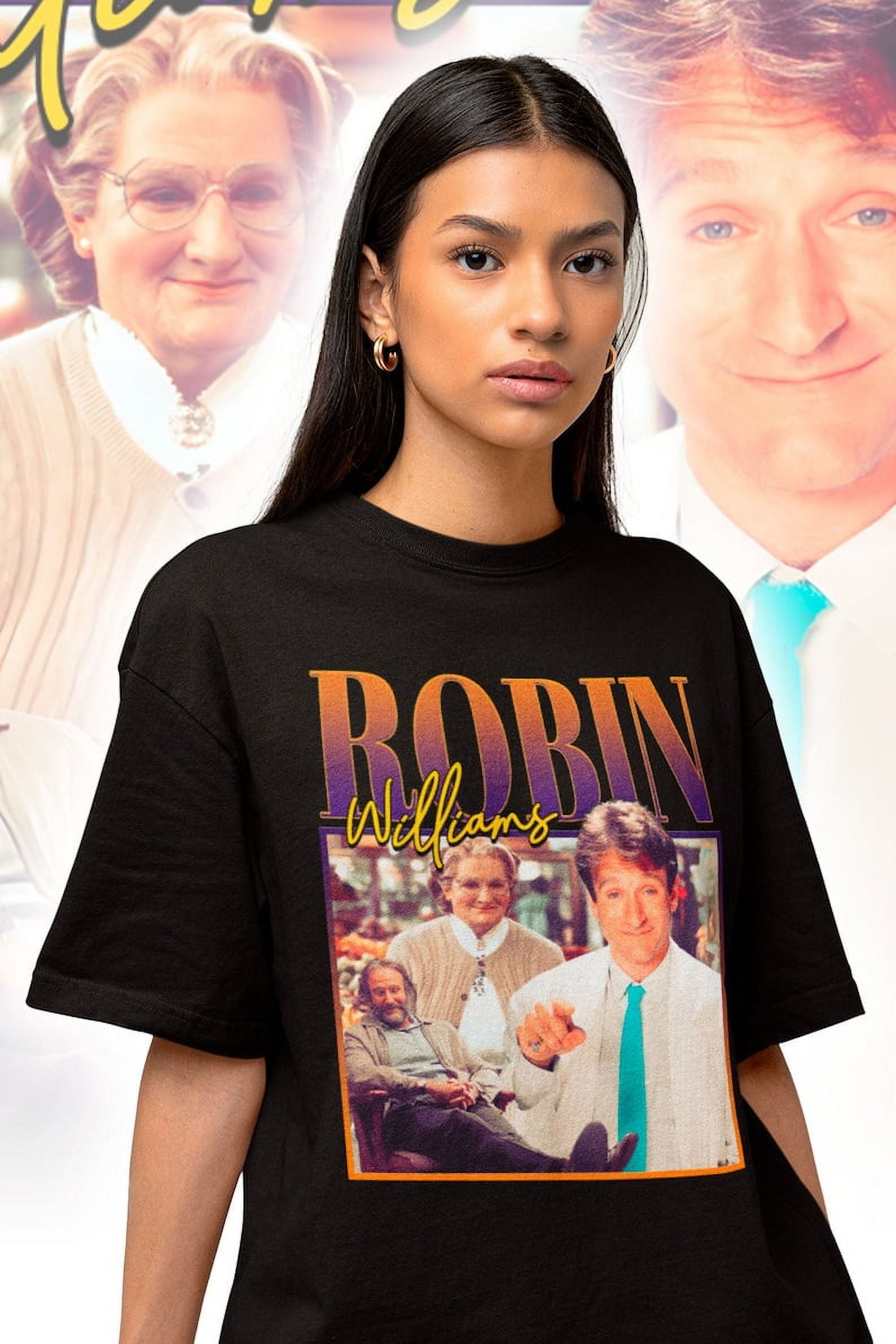 Robin Williams Retro 90s Shirt - Robin Williams Sweatshirt - Robin ...