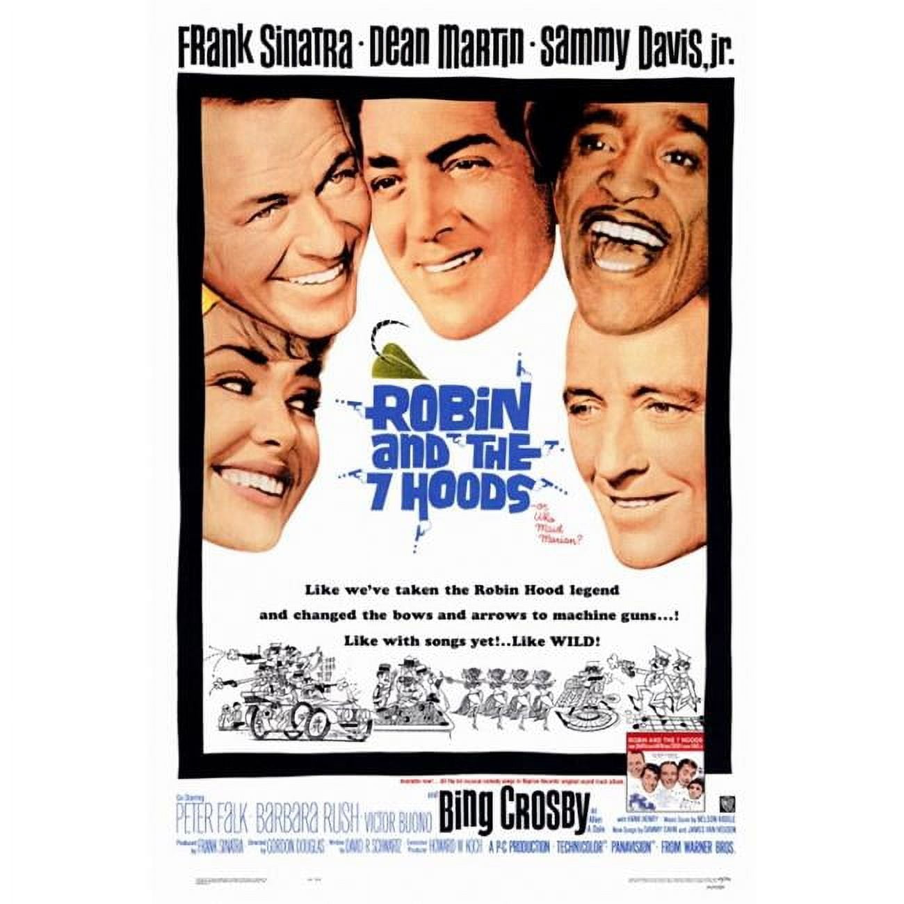 Robin and the 7 Hoods Movie Poster Print (27 x 40) - Walmart.com