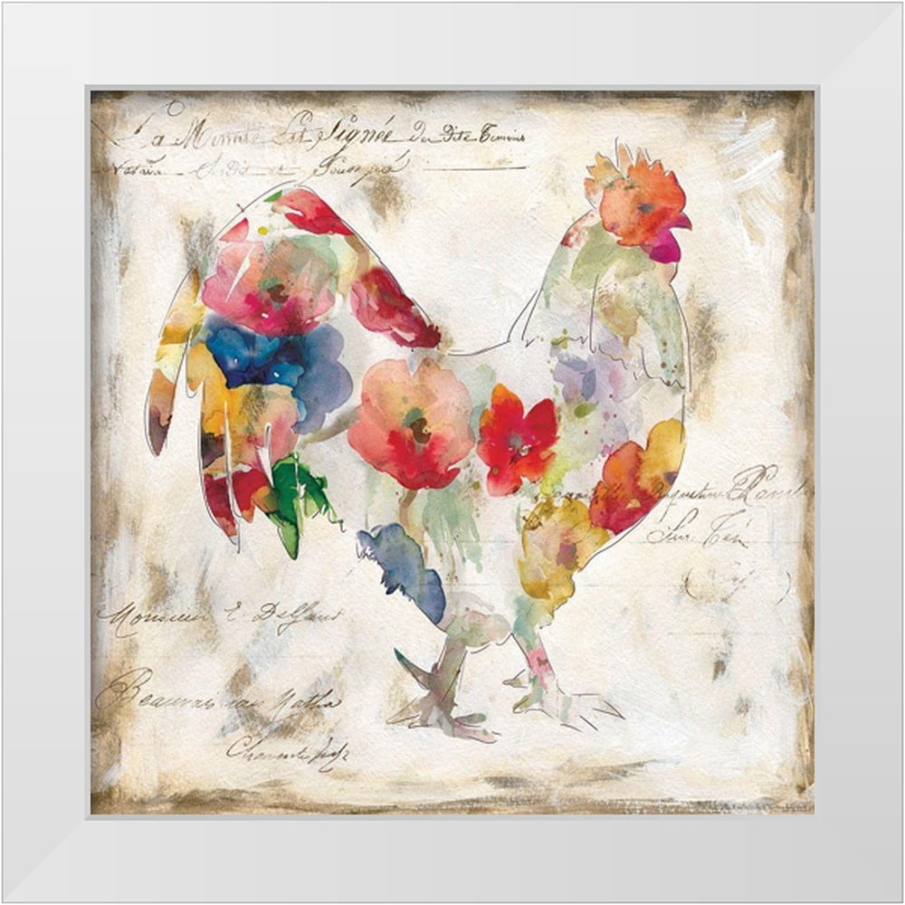 Robinson, Carol 12x12 White Modern Wood Framed Museum Art Print Titled ...