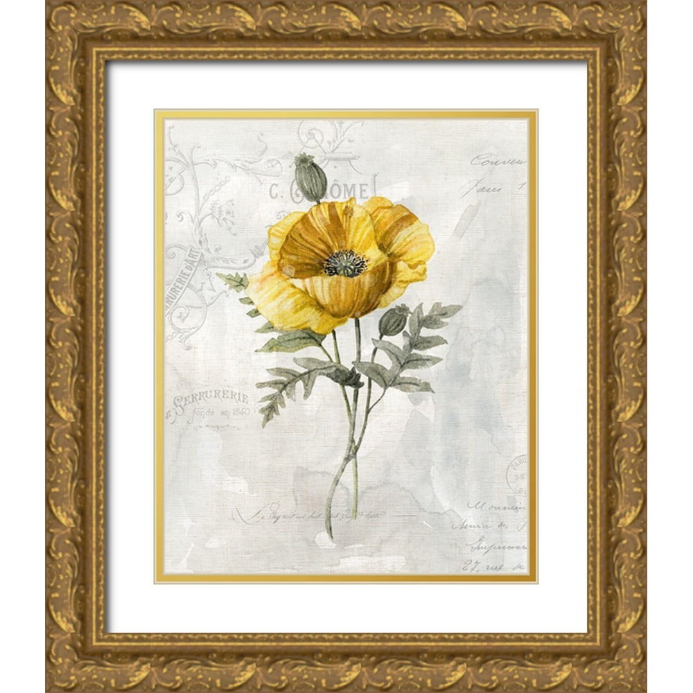 Robinson, Carol 12x14 Gold Ornate Wood Framed with Double Matting ...