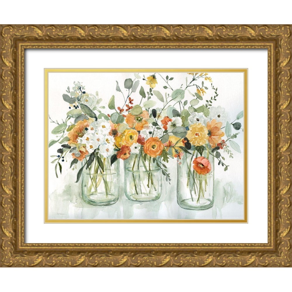 Robinson, Carol 14x12 Gold Ornate Wood Framed with Double Matting ...