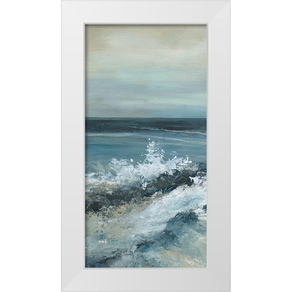 Robinson, Carol 14x24 White Modern Wood Framed Museum Art Print Titled ...