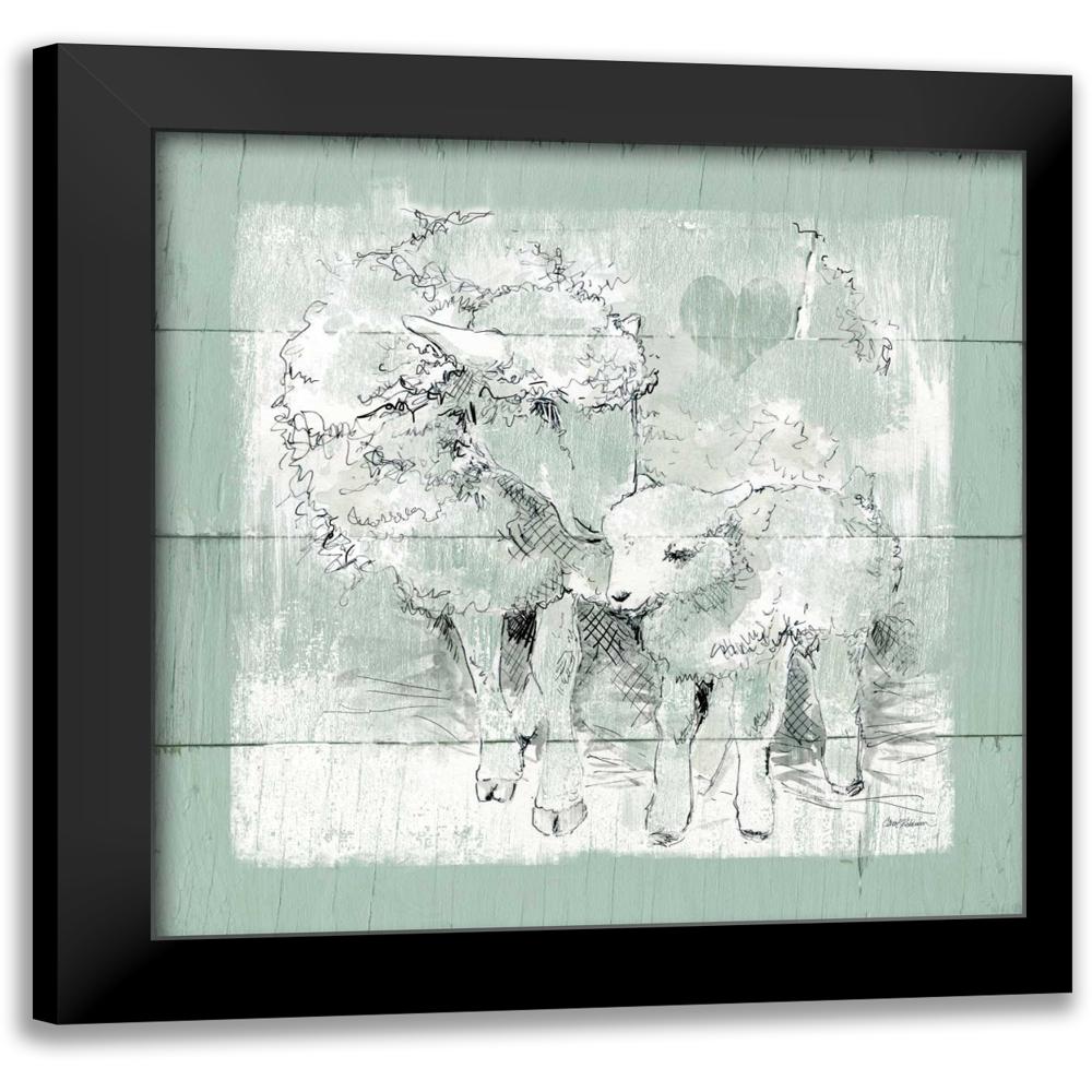 Robinson, Carol 15x15 Black Modern Framed Museum Art Print Titled ...