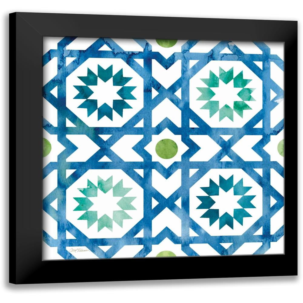 Robinson, Carol 15x15 Black Modern Framed Museum Art Print Titled - Zinga 6 - Walmart.com