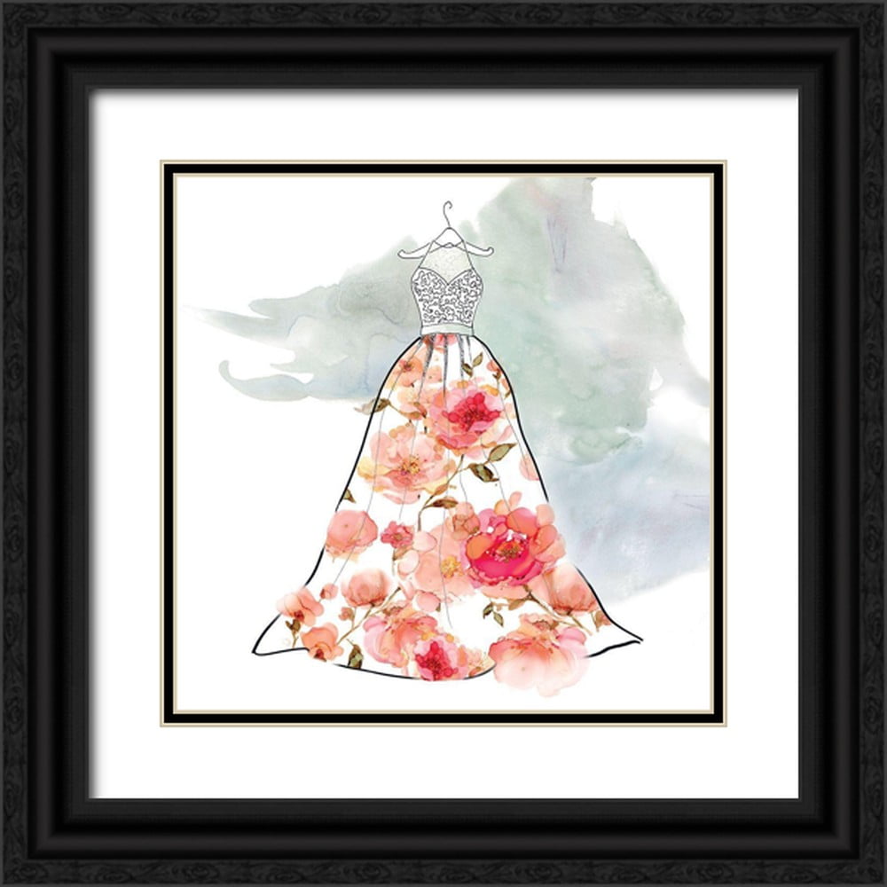 Robinson, Carol 15x15 Black Ornate Wood Framed with Double Matting ...