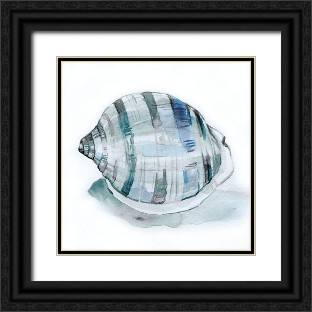 Robinson, Carol 15x15 Black Ornate Wood Framed with Double Matting ...