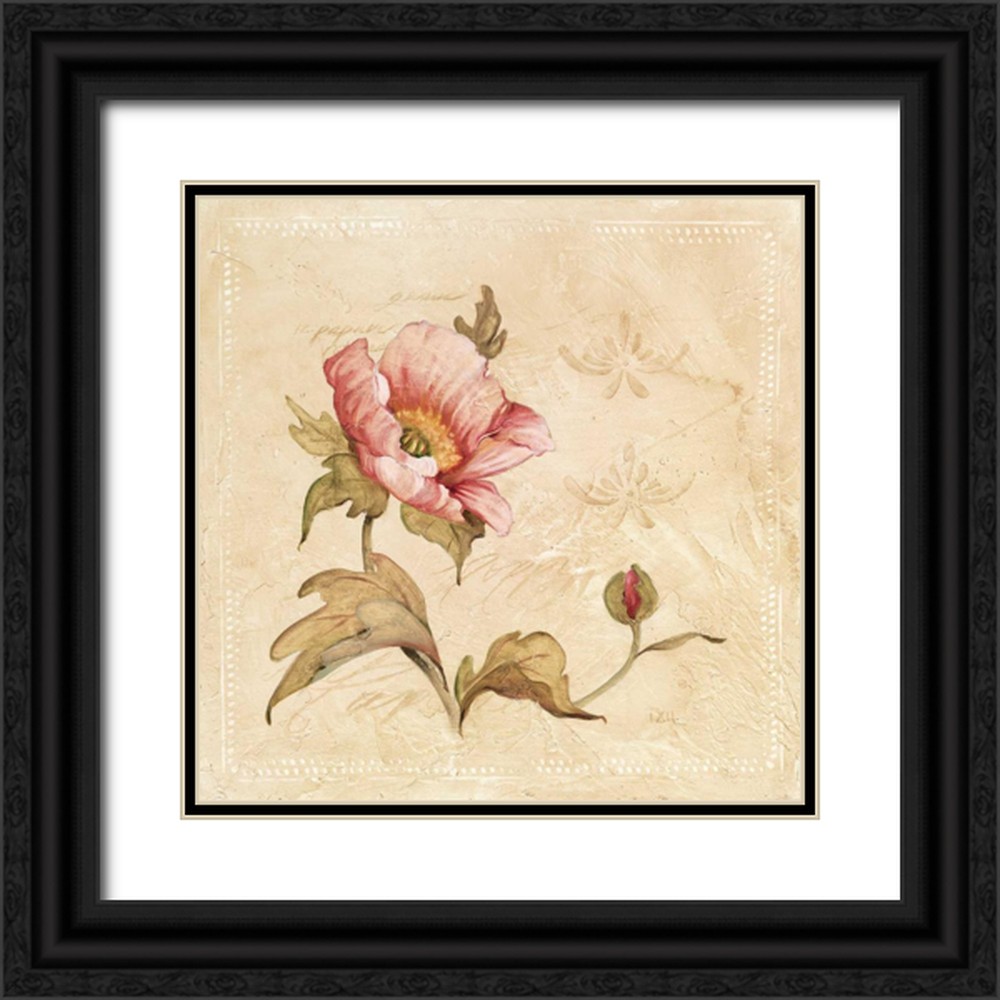 Robinson, Carol 15x15 Black Ornate Wood Framed with Double Matting ...