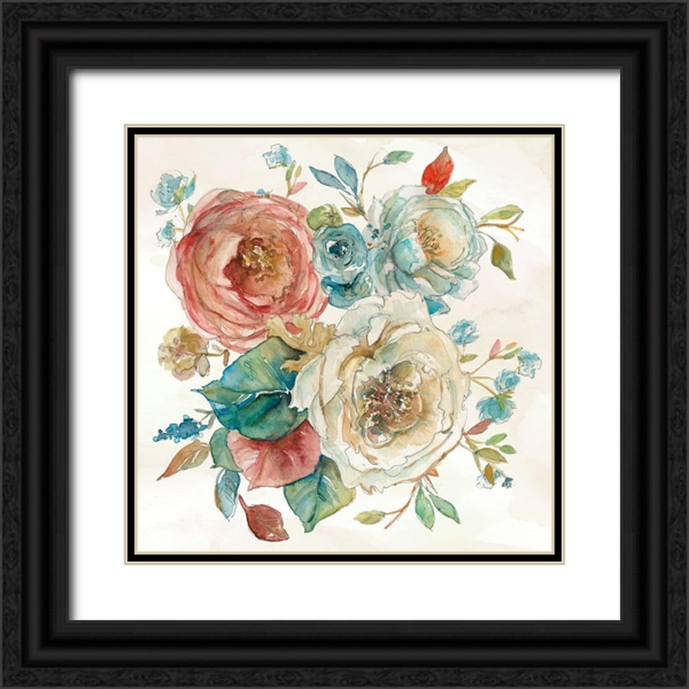 Robinson, Carol 15x15 Black Ornate Wood Framed with Double Matting Museum Art Print Titled ...