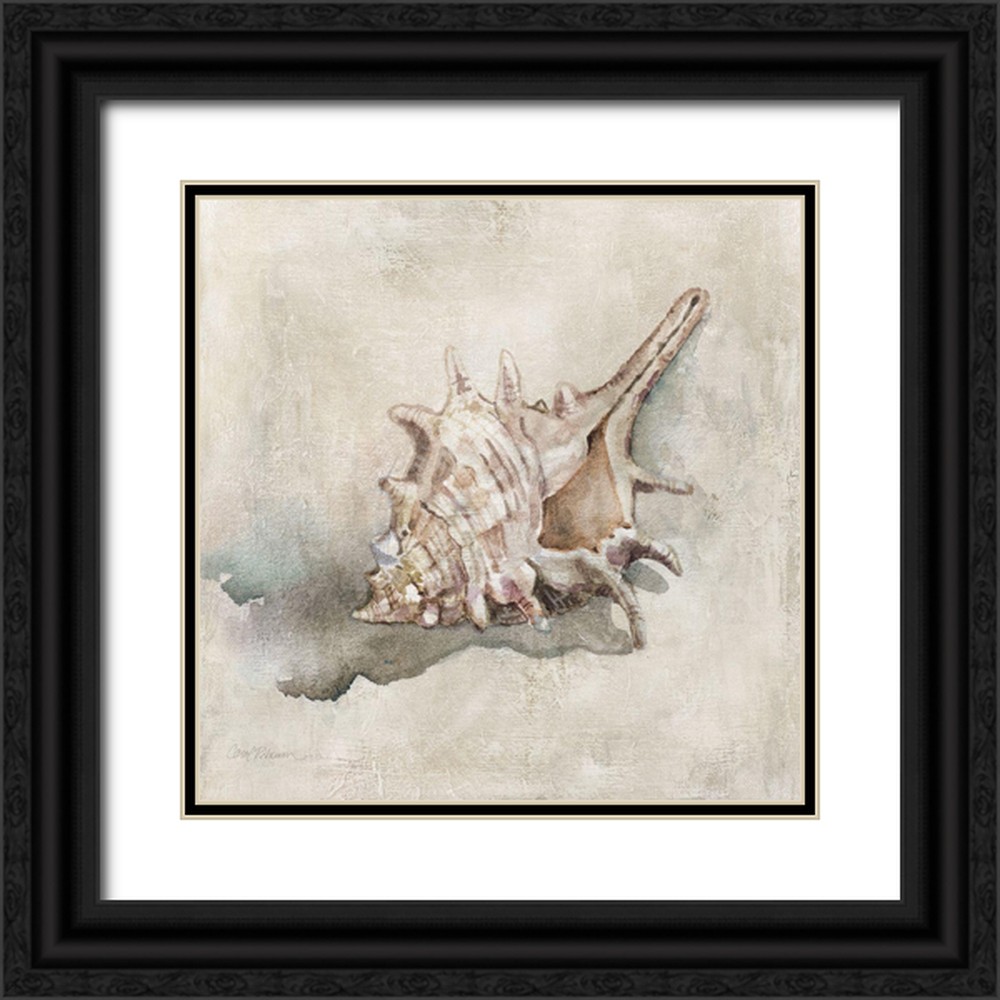 Robinson, Carol 15x15 Black Ornate Wood Framed with Double Matting ...