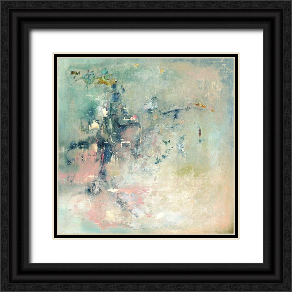 Robinson, Carol 15x15 Black Ornate Wood Framed with Double Matting ...