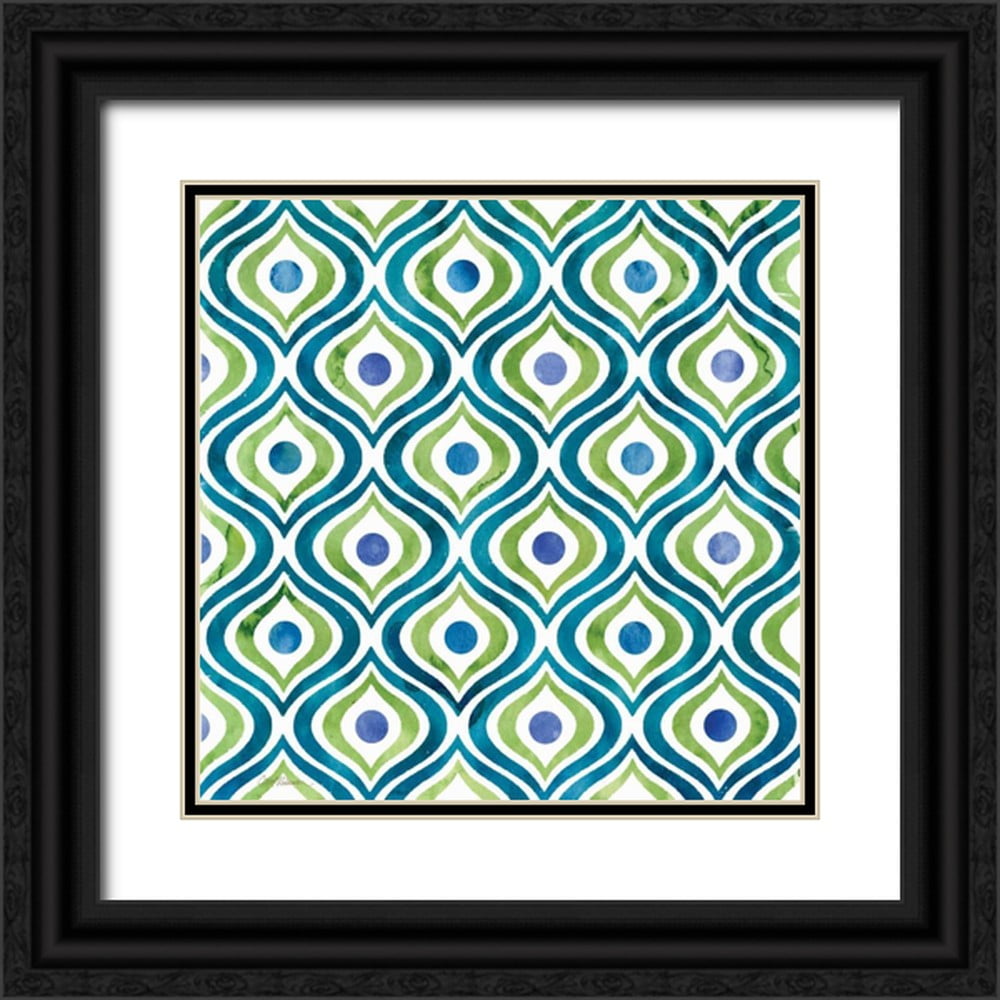 Robinson, Carol 15x15 Black Ornate Wood Framed with Double Matting Museum Art Print Titled ...