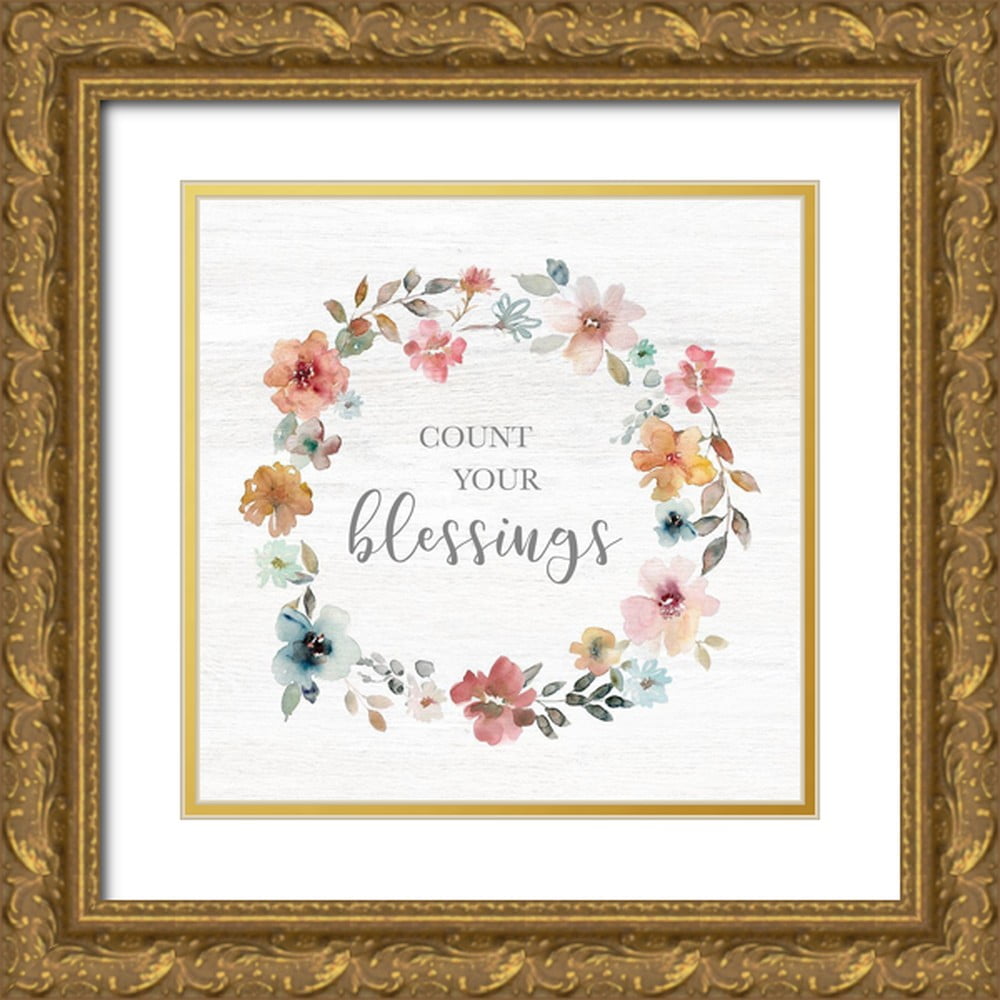 Robinson, Carol 15x15 Gold Ornate Wood Framed with Double Matting Museum Art Print Titled ...