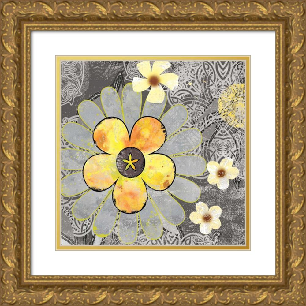 Robinson, Carol 15x15 Gold Ornate Wood Framed with Double Matting Museum Art Print Titled ...