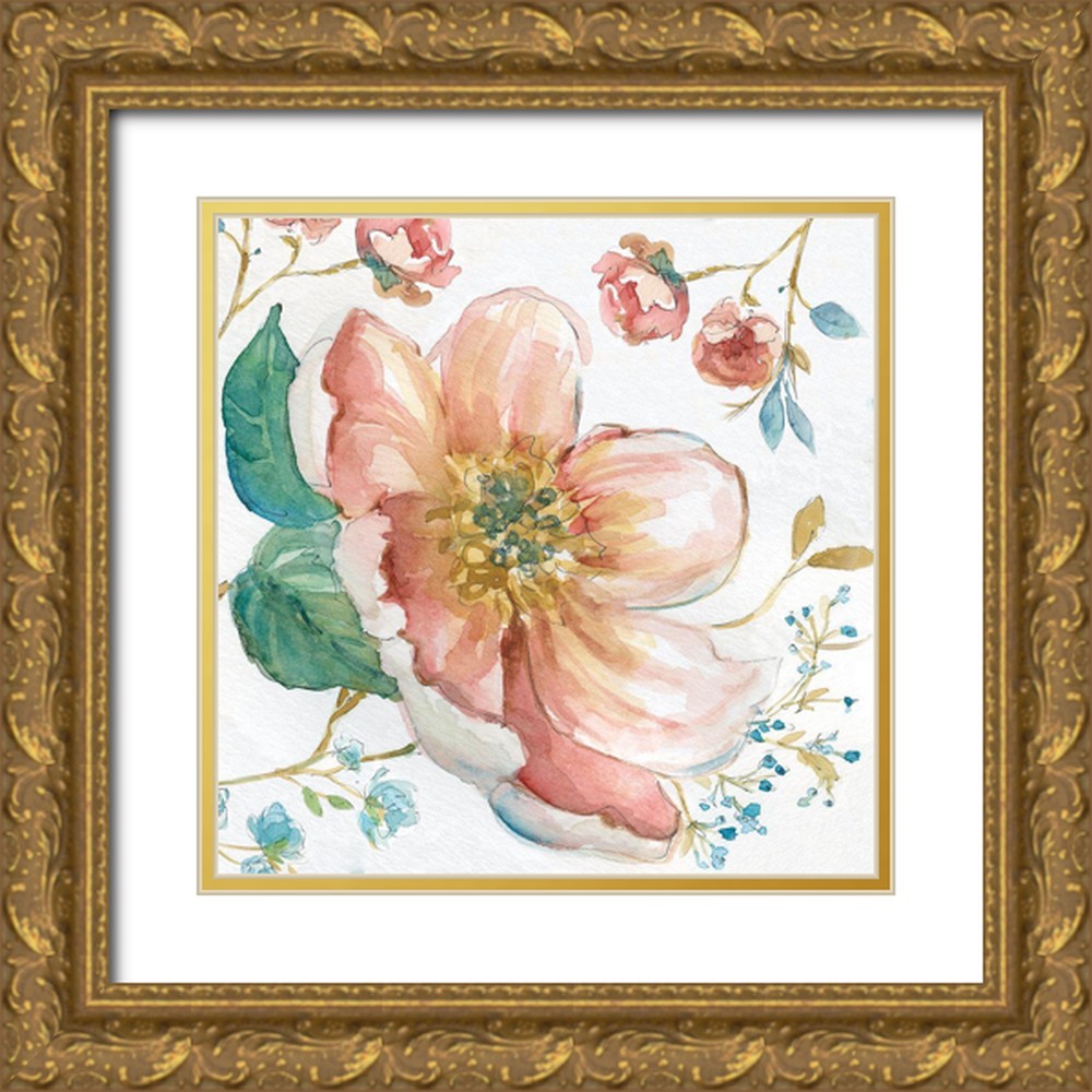 Robinson, Carol 15x15 Gold Ornate Wood Framed with Double Matting Museum Art Print Titled ...