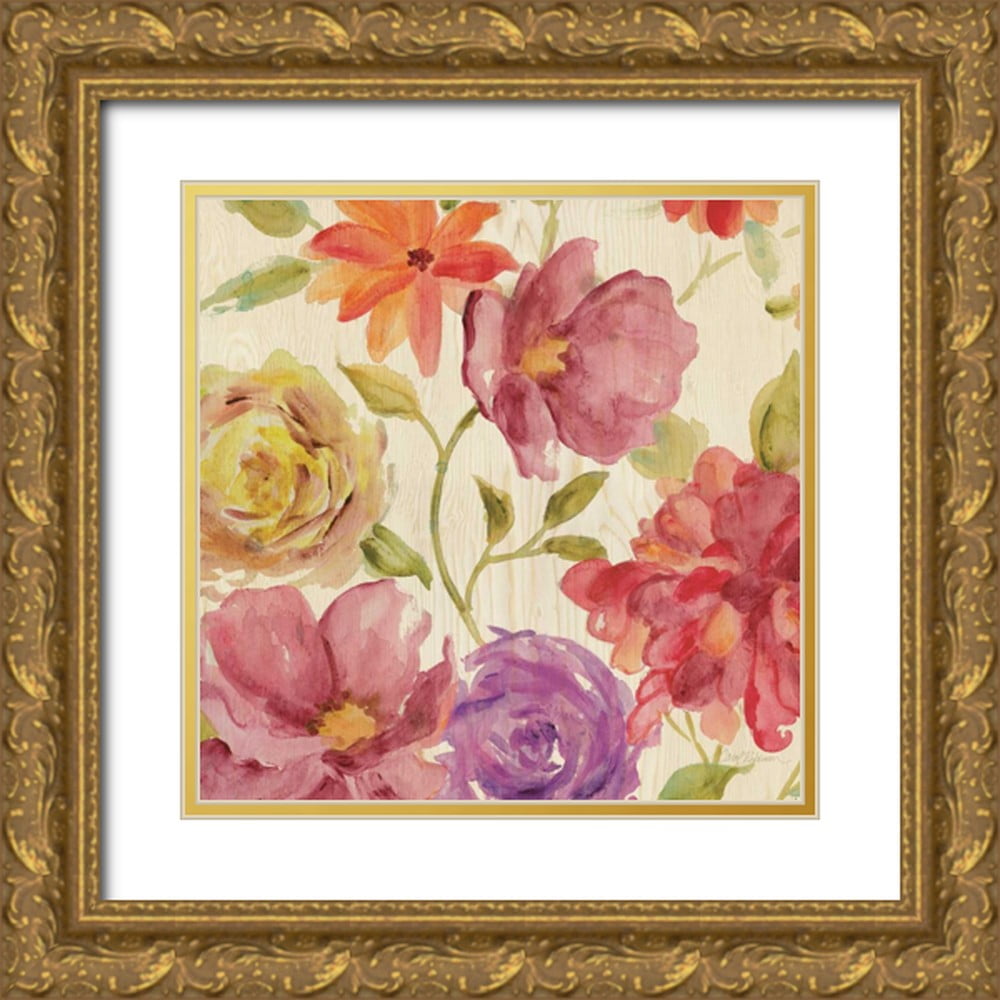 Robinson, Carol 15x15 Gold Ornate Wood Framed with Double Matting Museum Art Print Titled ...