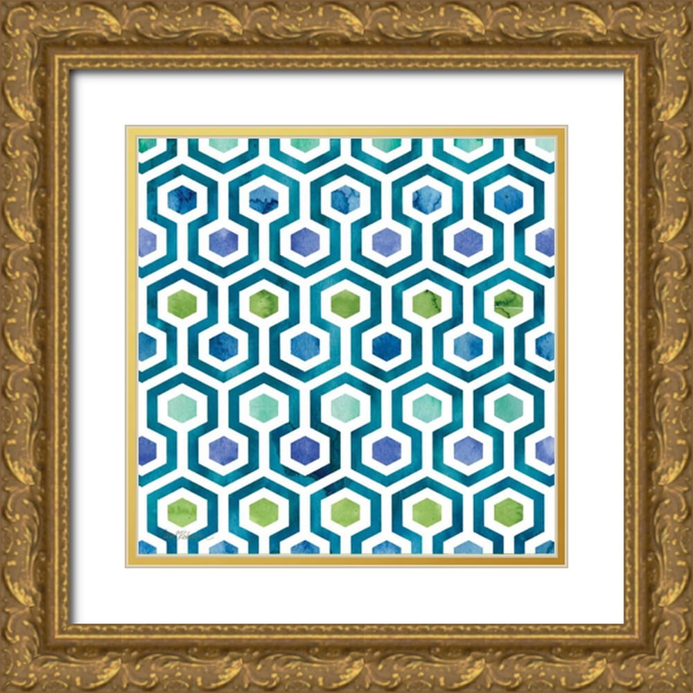 Robinson, Carol 15x15 Gold Ornate Wood Framed with Double Matting Museum Art Print Titled ...