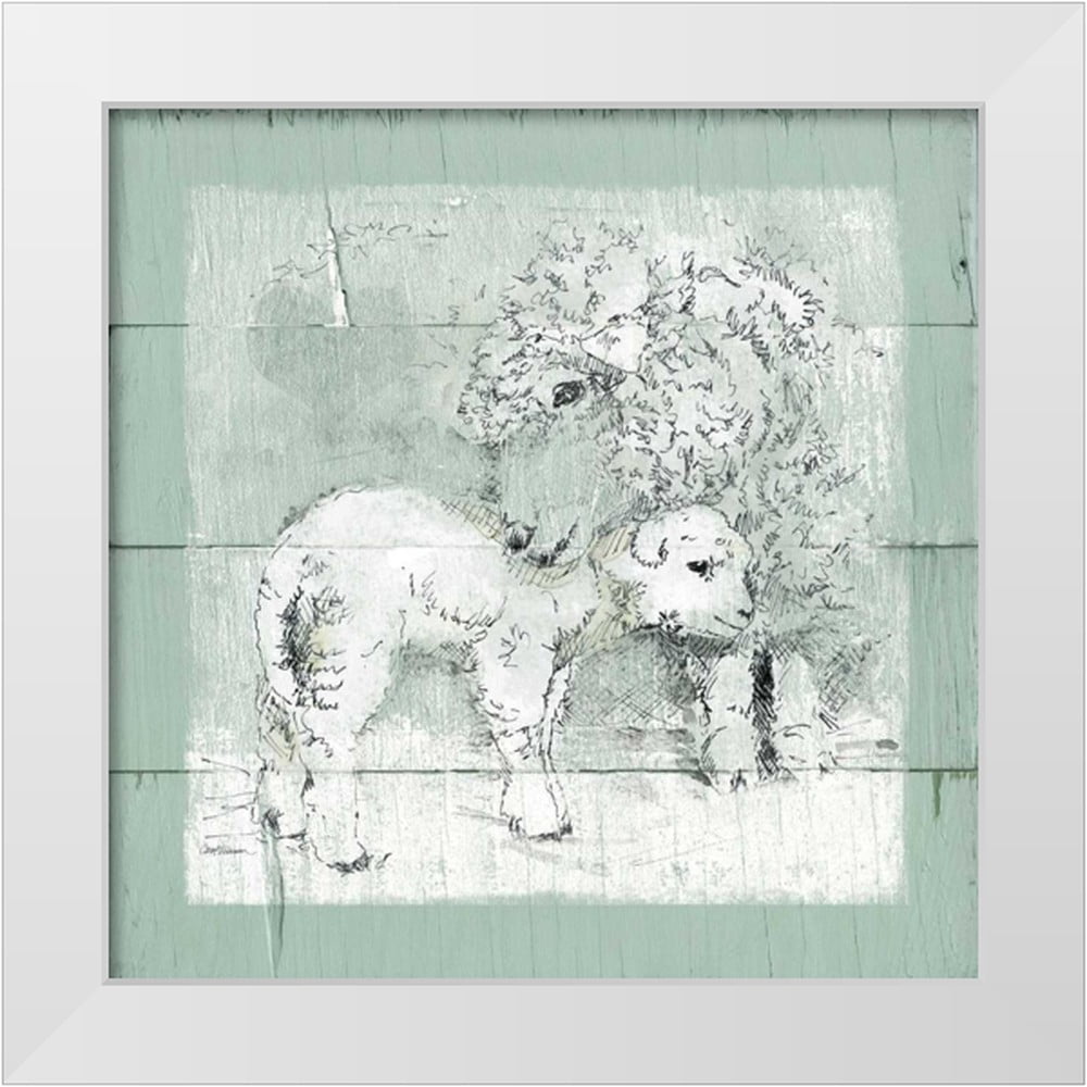Robinson, Carol 15x15 White Modern Wood Framed Museum Art Print Titled ...