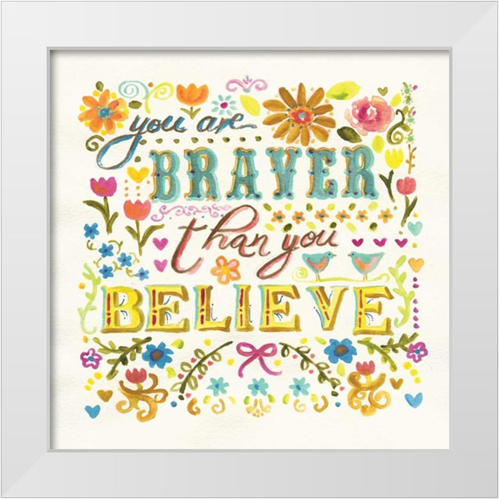 Robinson, Carol 15x15 White Modern Wood Framed Museum Art Print Titled ...