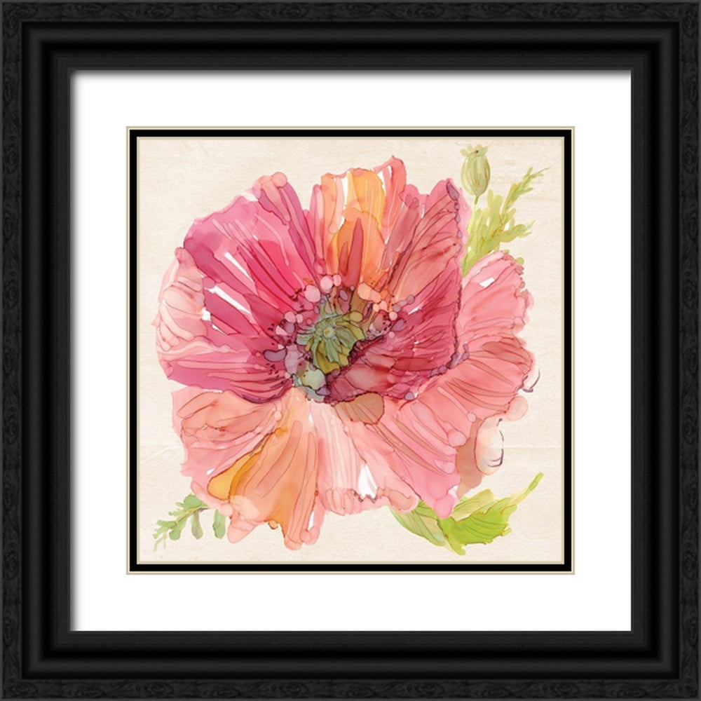 Robinson, Carol 20x20 Black Ornate Wood Framed with Double Matting ...