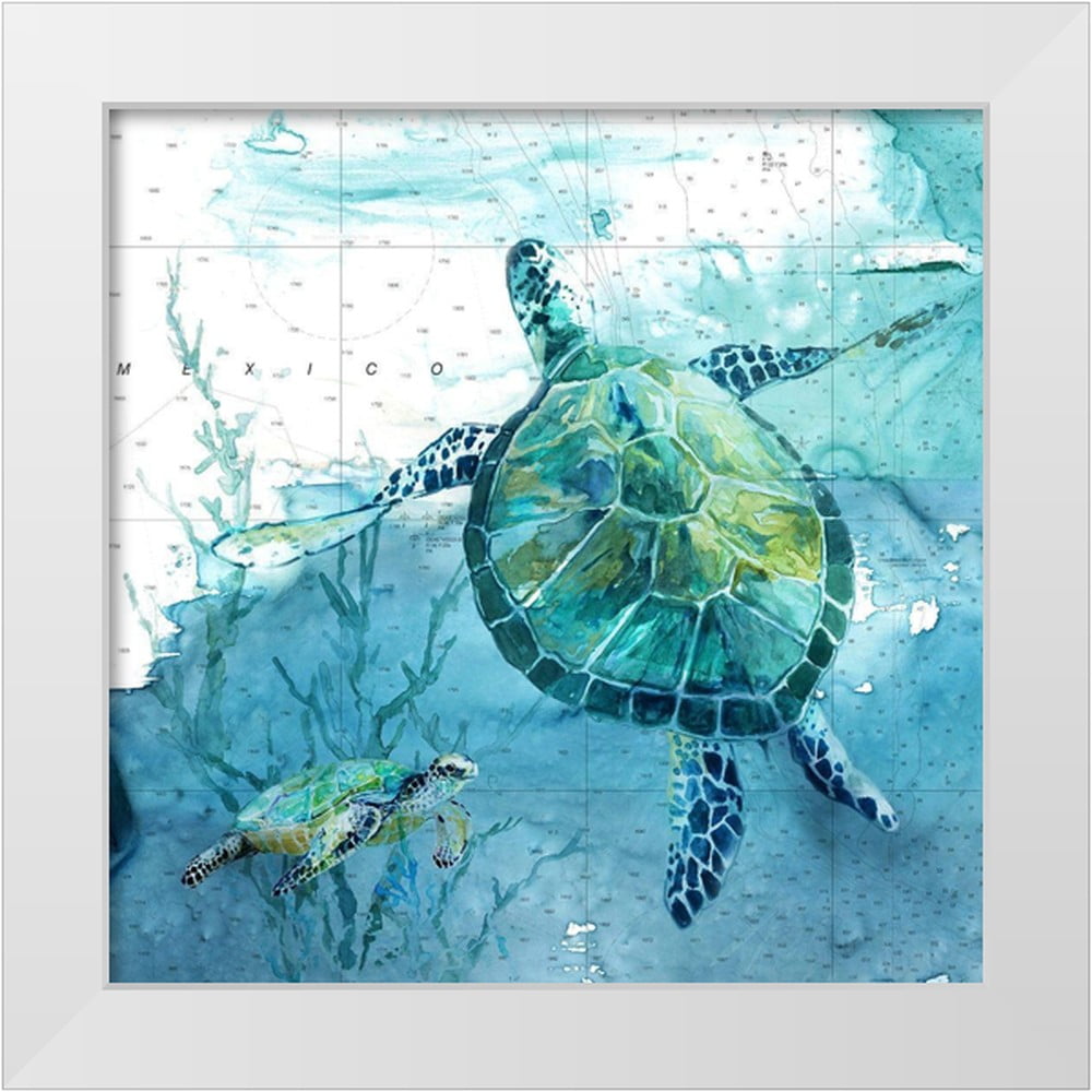 Robinson, Carol 20x20 White Modern Wood Framed Museum Art Print Titled ...