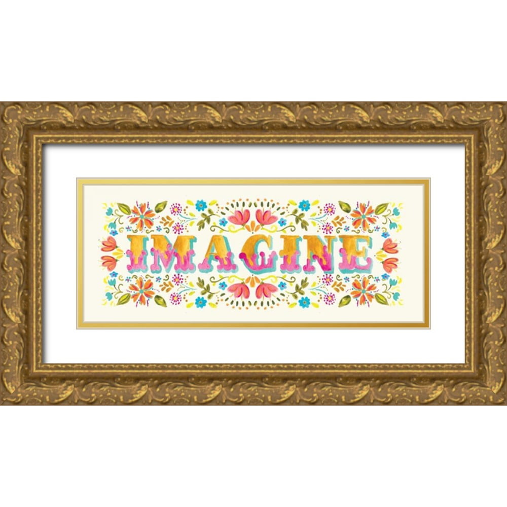 Robinson, Carol 24x12 Gold Ornate Wood Framed with Double Matting ...