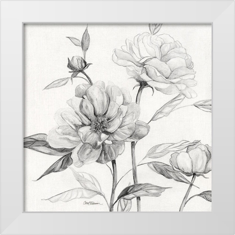 Robinson, Carol 26x26 White Modern Wood Framed Museum Art Print Titled ...
