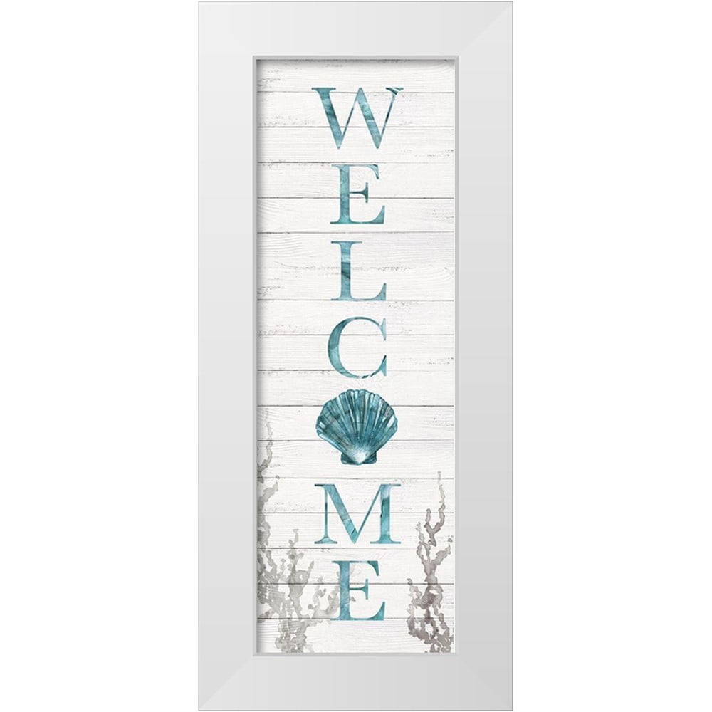 Robinson, Carol 7x14 White Modern Wood Framed Museum Art Print Titled ...