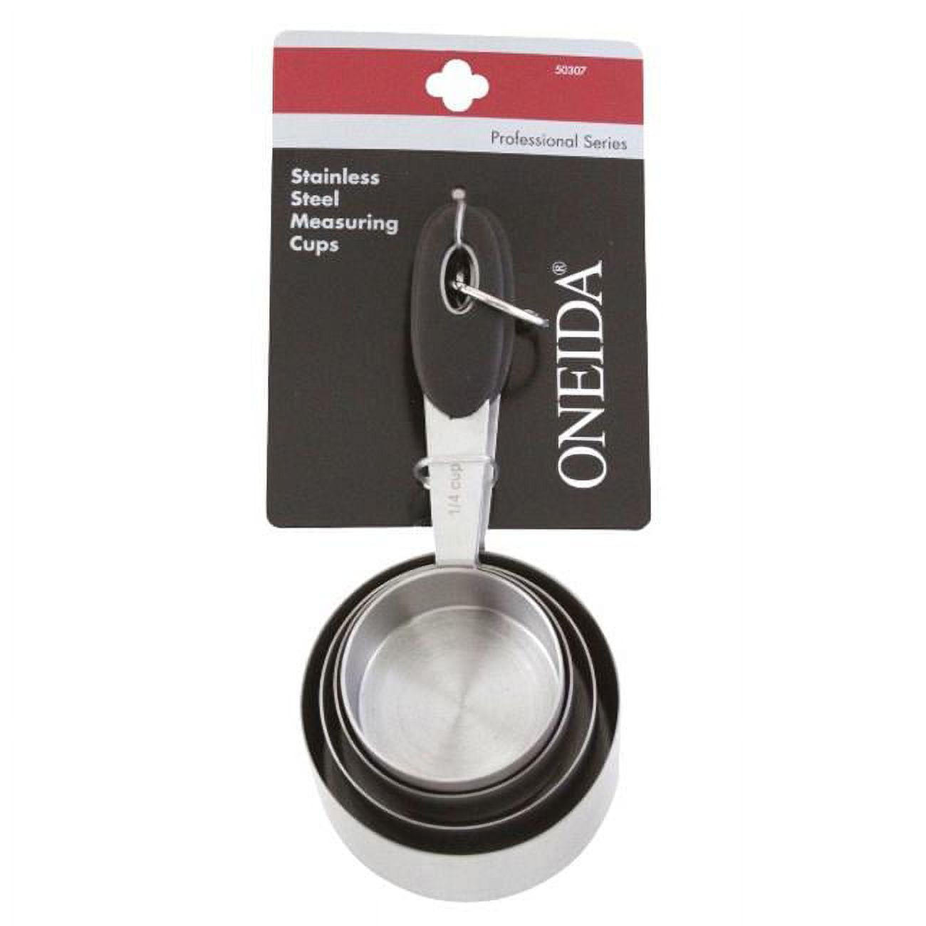 Robinson Home Products 1496224 Oneida Measuring Cup Set - Brushed ...