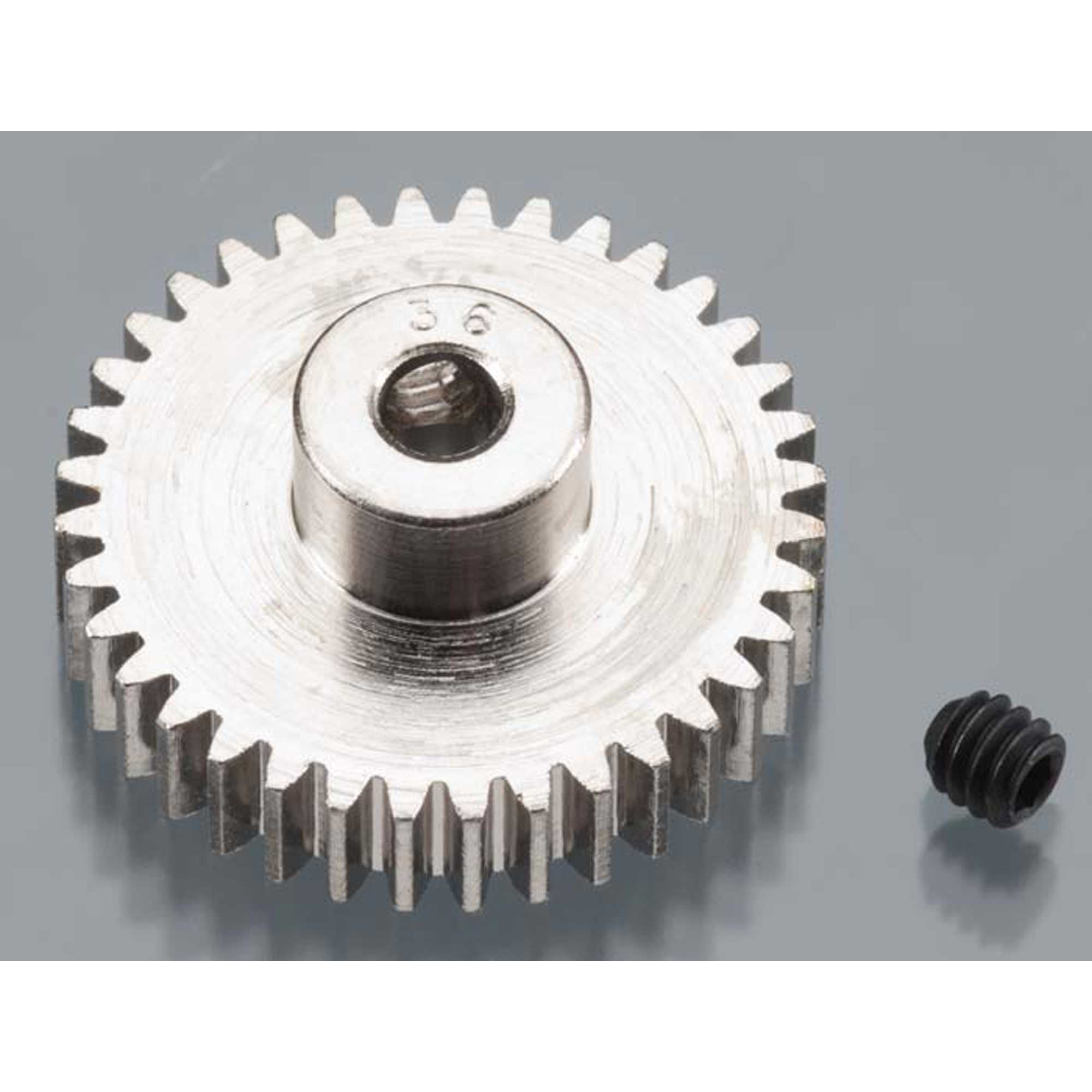Robinson Racing Products Nickel-Plated 48-Pitch Pinion Gear 36T RRP1036 ...