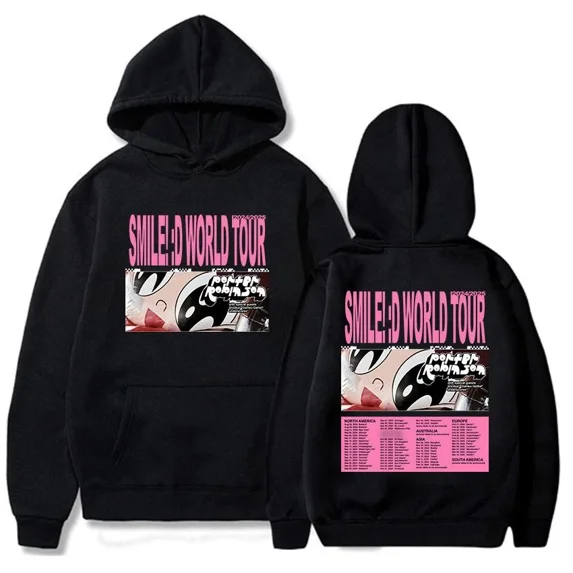 Robinson Smile World Tour 2024-2025 North America Hoodie - Walmart.com