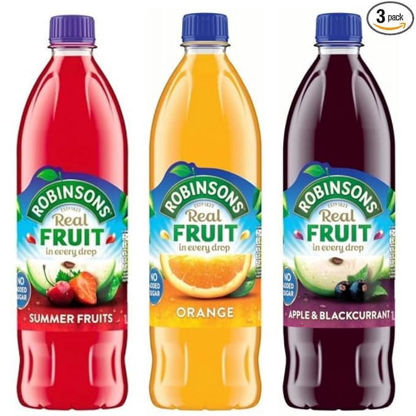 Robinson Fruit Squash Concentrate Variety Pack - 33.8 fl oz ( 3 Pack ...