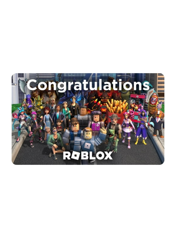 Roblox Gift Cards in Roblox - Walmart.com