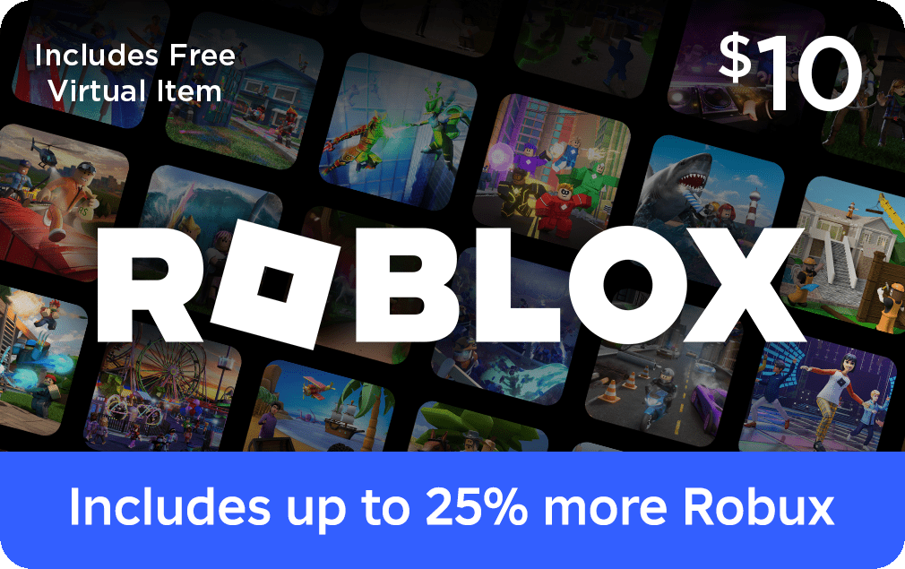 Roblox $10 eGift Card [Digital] + Exclusive Virtual Item - Walmart.com