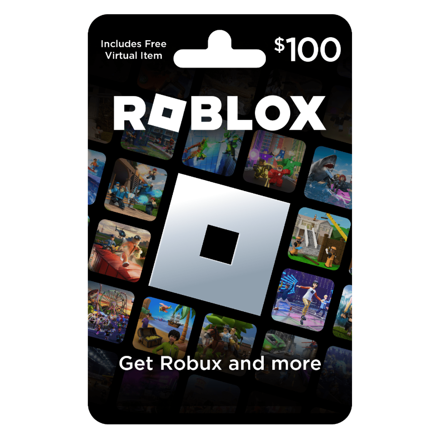 Roblox $100 Gift Card [Physical] + Exclusive 'The Hunt' Virtual Item ...