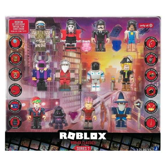 Roblox Toys Set - 12 Series 7 Figures Classics Pack (ROB0693) - Walmart.com