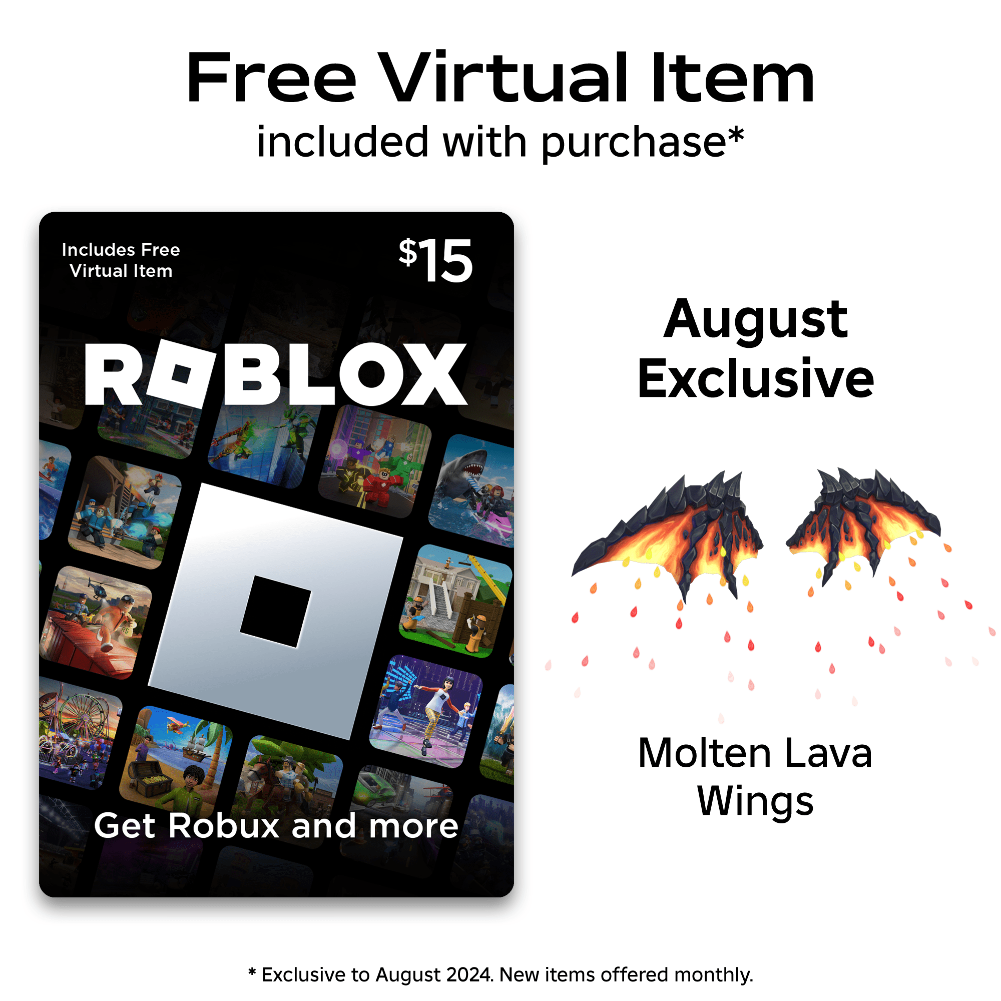 Roblox $15 Gift Card with Exclusive Virtual Item - Barbados | Ubuy