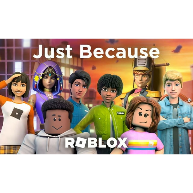 Roblox $25 eGift Card - Just Because [Digital] - Walmart.com