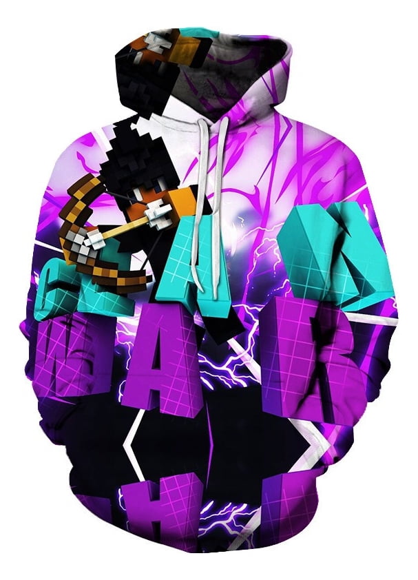 Roblox 3D Print Hoodie for Boys and Girls - Comfortable and Stylish ...