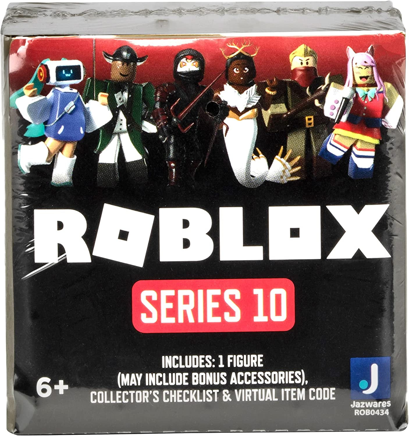 Roblox Series 10 Mystery Figure Toys Box Pack - Exclusive Virtual Item ...