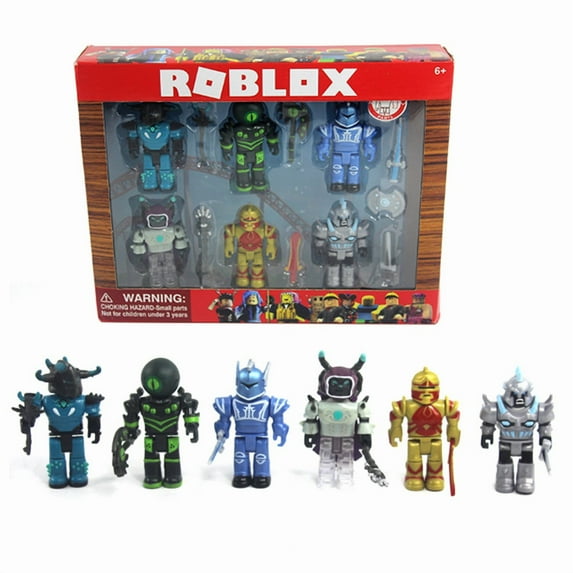 Roblox Action Figure Set,15th Anniversary Champions Gold 6-Pack Figures ...