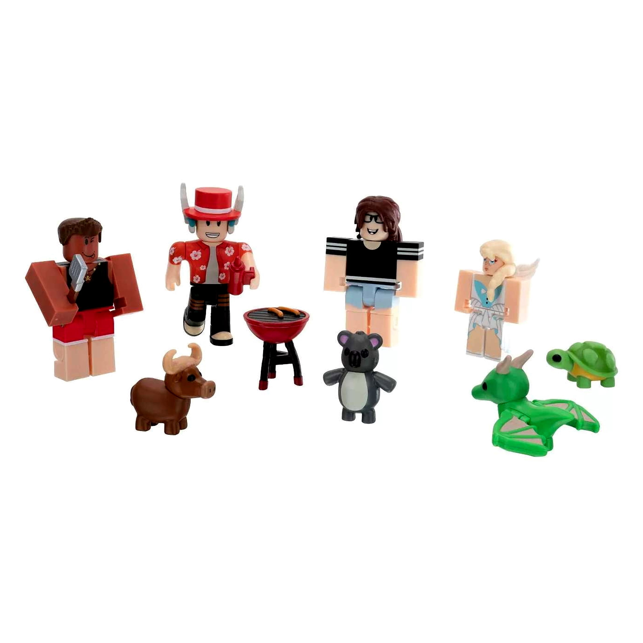 Roblox Adopt Me: Backyard BBQ Action Figure 4-Pack - Walmart.com